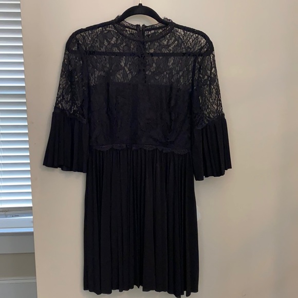 ASOS | Dresses | Asos Black Lace Mini Dress | Poshmark